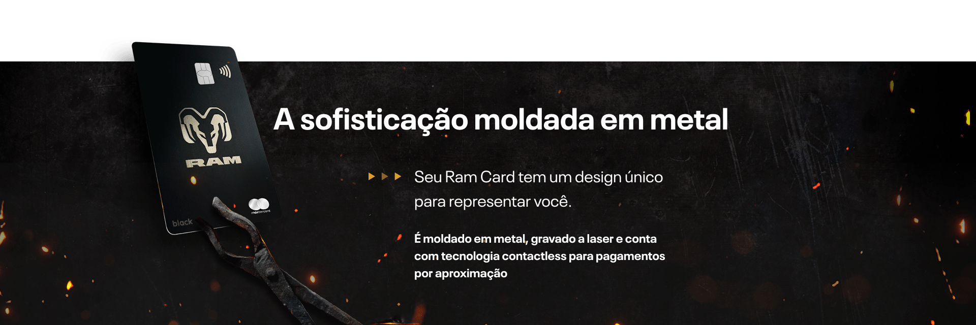 Ram Card Mastercard® Black | Ram Brasil