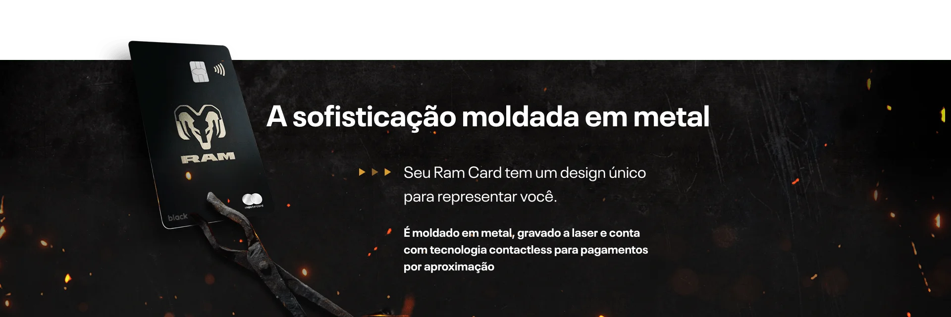 Ram Card Mastercard® Black | Ram Brasil