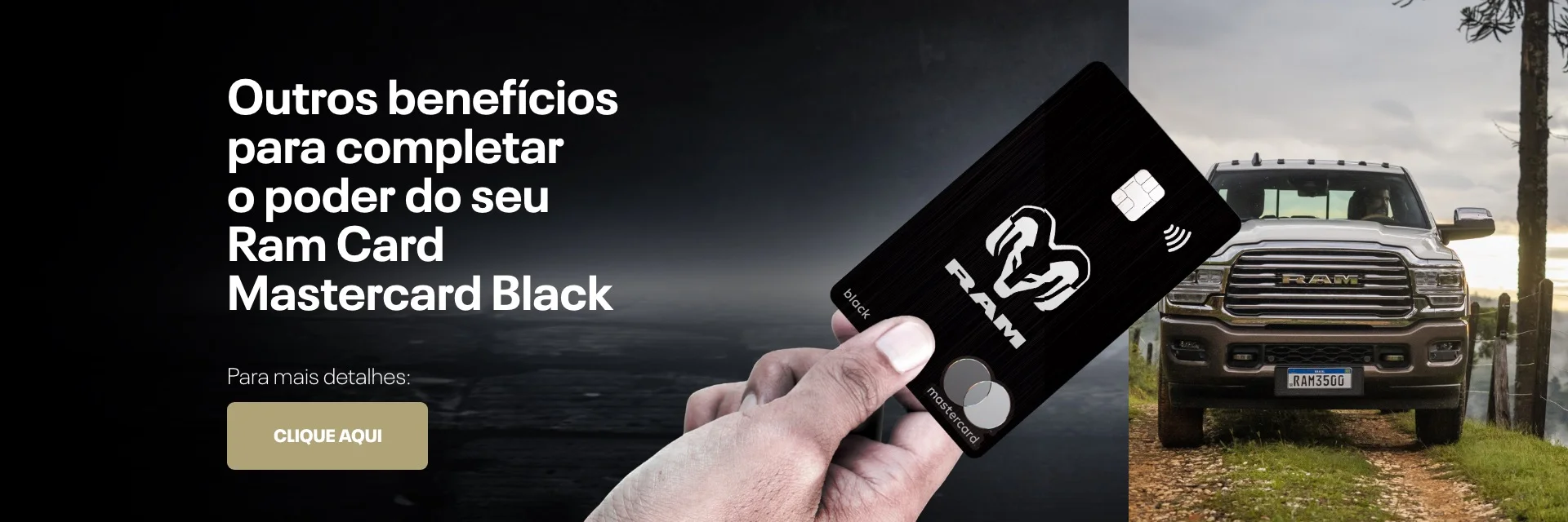 Ram Card Mastercard® Black | Ram Brasil