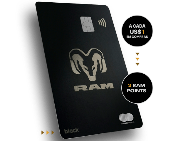 Ram Card Mastercard® Black | Ram Brasil