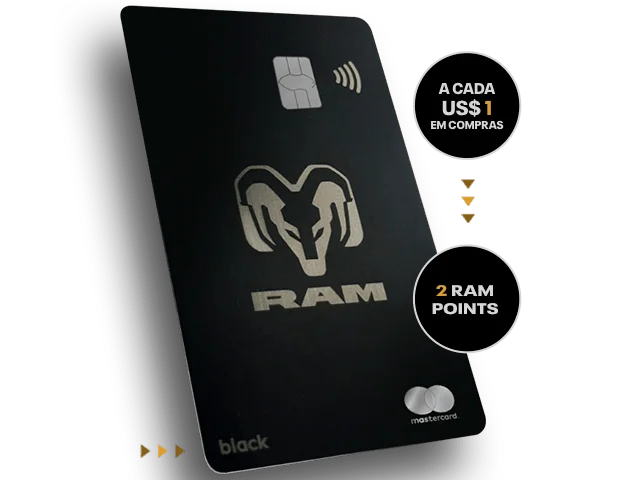 Ram Card Mastercard® Black | Ram Brasil